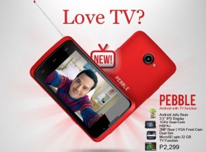 Cherry Mobile Pebble: Android smartphone with TV function for Php2,299 ...