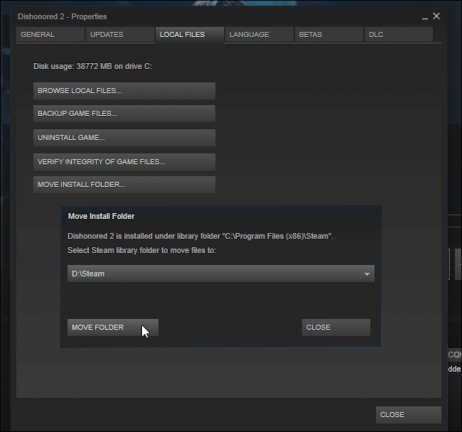 How to transfer Steam games to a new drive or folder | NoypiGeeks