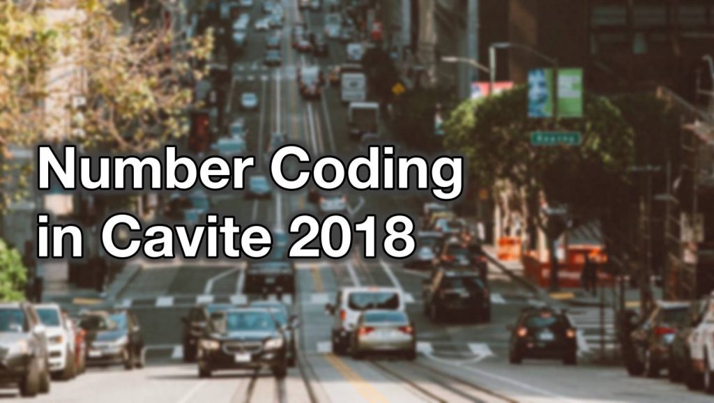 Number Coding Scheme To Be Implemented In Cavite Next Year NoypiGeeks