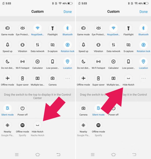 How to hide the screen notch of Android smartphones | NoypiGeeks
