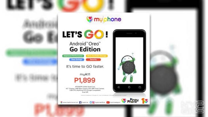 MyPhone myA11: Full Specs, Price, Features | NoypiGeeks