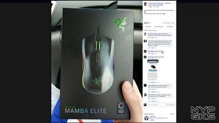 Is this the Razer Mamba Elite 2018? | NoypiGeeks