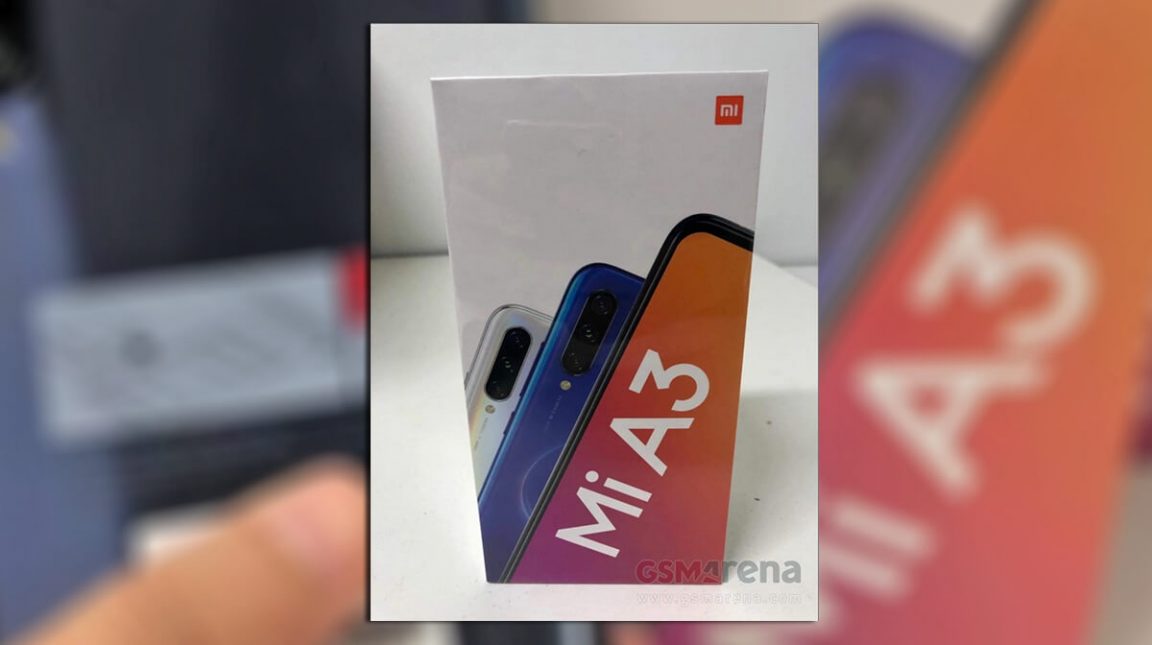 Xiaomi Mi A3 specs, retail box leaked | NoypiGeeks