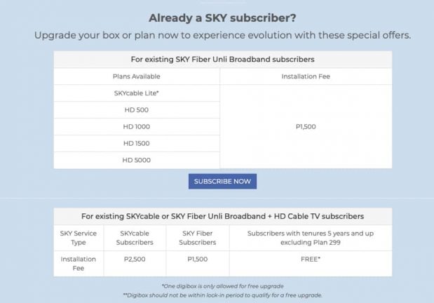 SKY Evo Digibox now official | NoypiGeeks