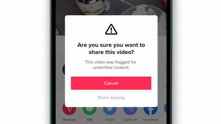 TikTok will start warning users if they share unverified information ...