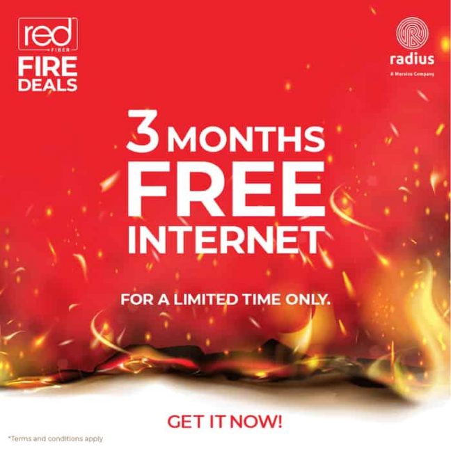 RED Fiber offers 3 months FREE subscription, 2x speed boost to new ...