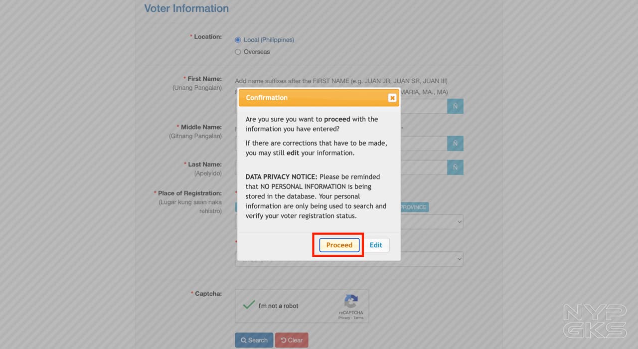 How to check voter registration status in the Philippines | NoypiGeeks