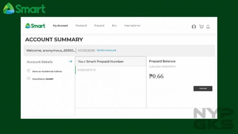 How to check Smart load and data balance | NoypiGeeks