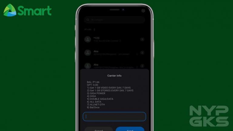 How to check Smart load and data balance | NoypiGeeks