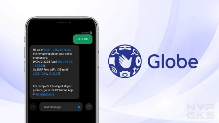 How to check Globe load and data balance | NoypiGeeks