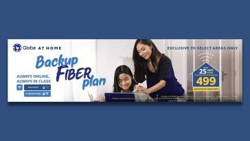 Globe at Home Backup Fiber Plan now available | NoypiGeeks
