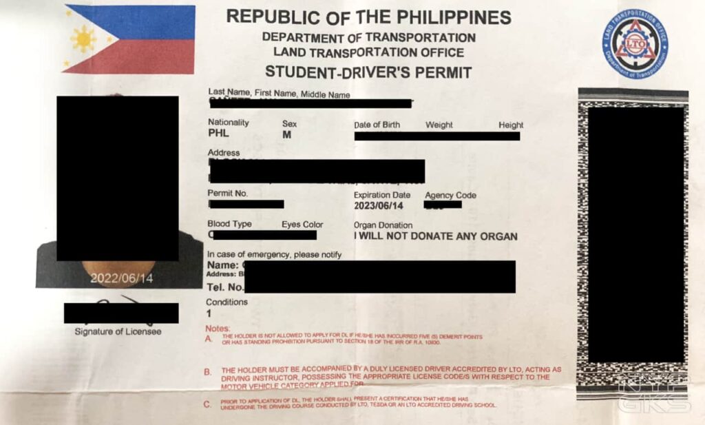 How to get driver's license in the Philippines | NoypiGeeks