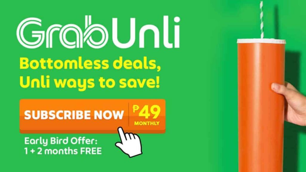 How to get GrabFood free delivery with GrabUnli | NoypiGeeks