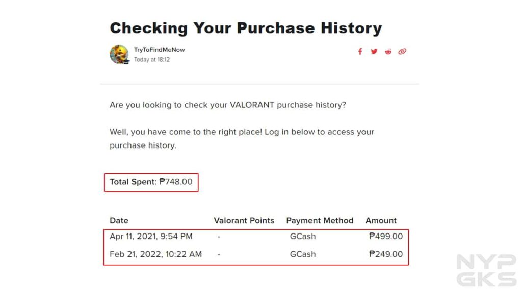 Valorant Purchase History: How to see how much you've spent in the game ...