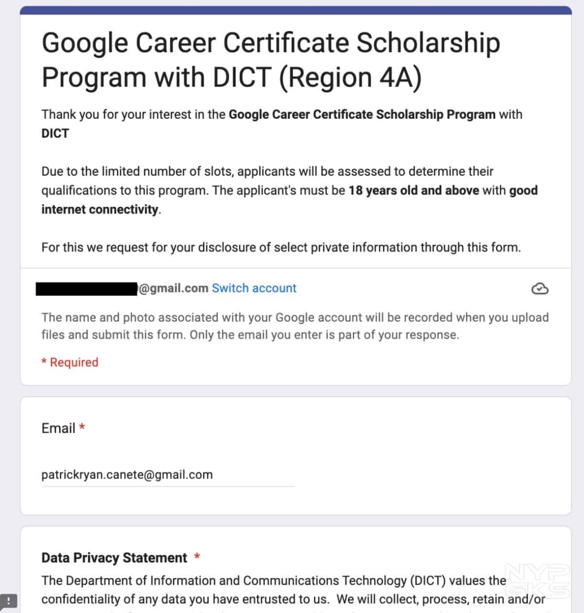 How to get Google Career Certificate with DICT for FREE | NoypiGeeks