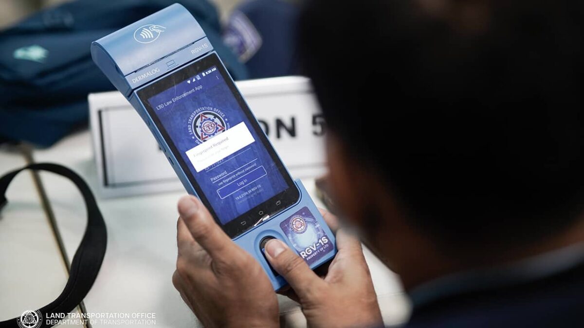 LTO to use new handheld mobile device to issue tickets, accept cashless ...
