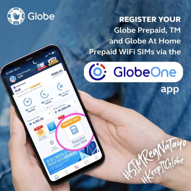 GlobeOne app SIM registration now available | NoypiGeeks