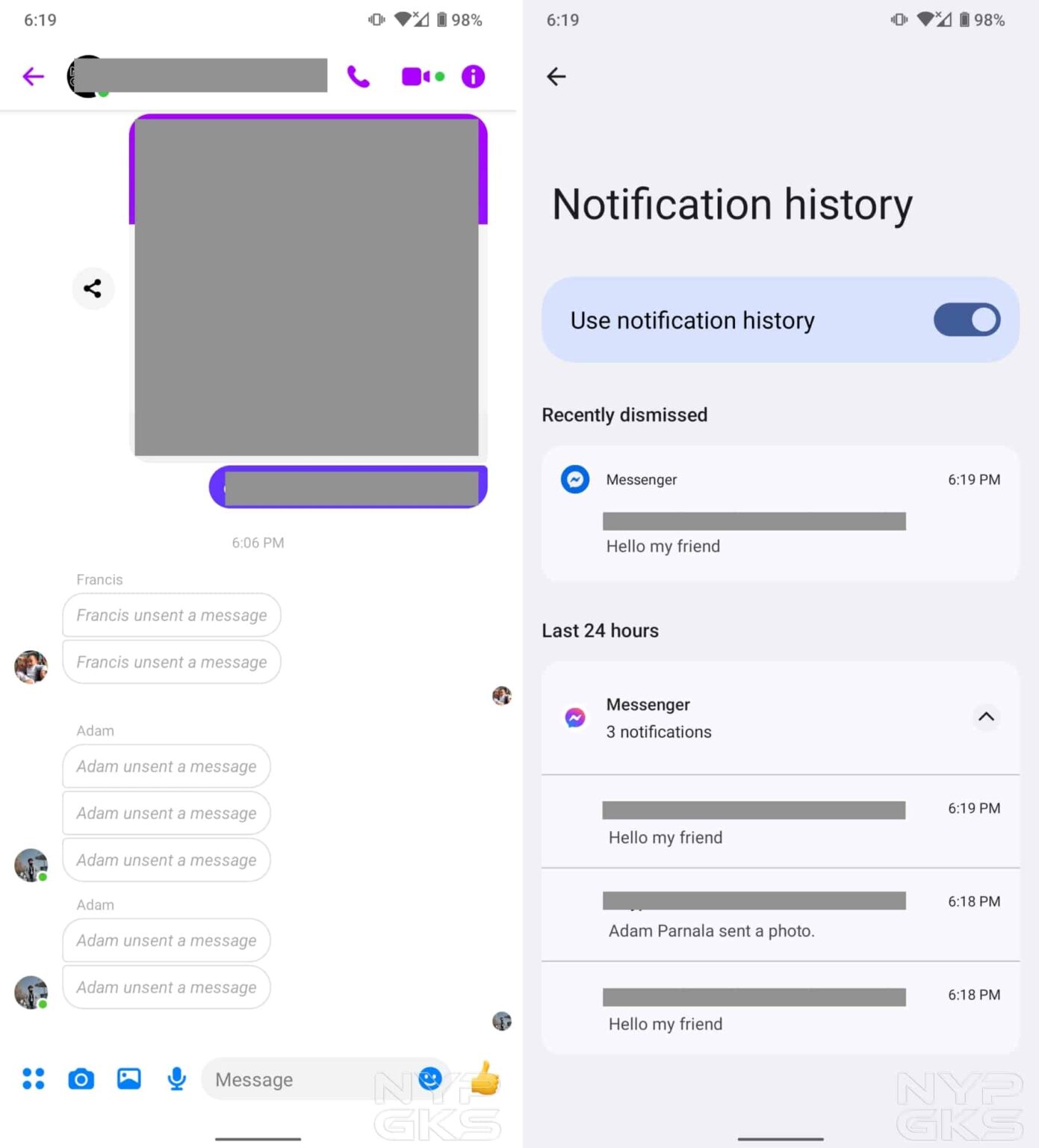 How to view unsent messages on Facebook | NoypiGeeks