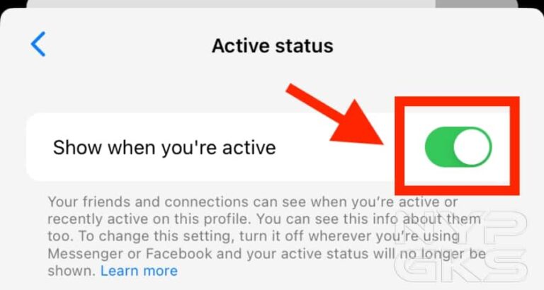 How to turn off 'Active Now' green dot status on Facebook | NoypiGeeks