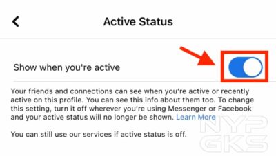 How to turn off 'Active Now' green dot status on Facebook | NoypiGeeks