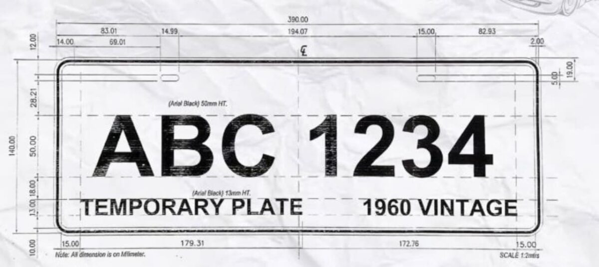 LTO Temporary and Improvised Plates guidelines | NoypiGeeks