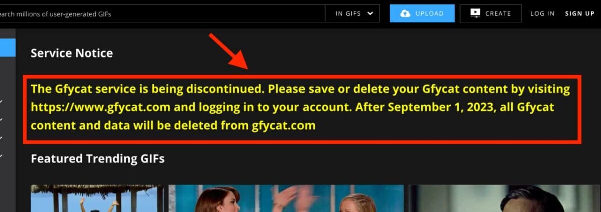 Snapchat-owned GIF database, Gyfcat, is shutting down | NoypiGeeks