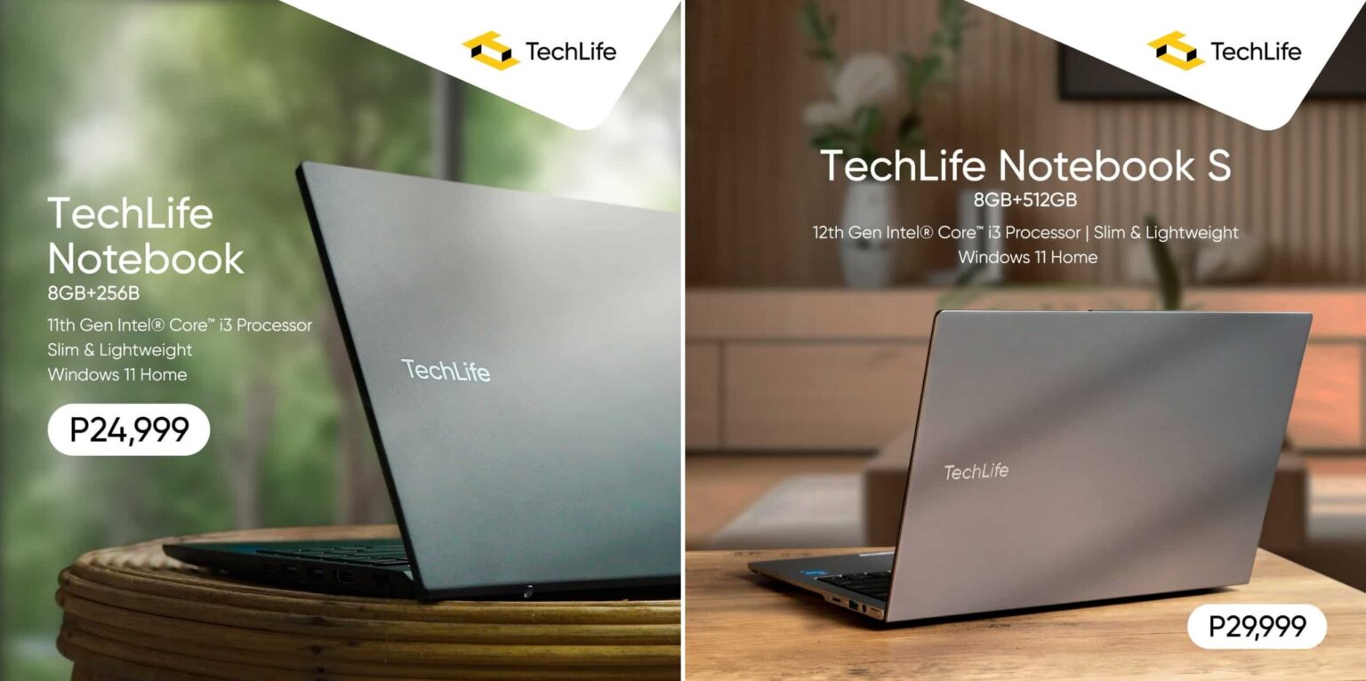 TechLife Notebook, Notebook S now available in PH | NoypiGeeks