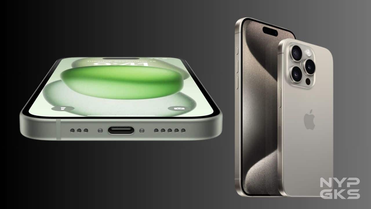 Standard iPhone 15 vs iPhone 15 Pro USB-C differences | NoypiGeeks