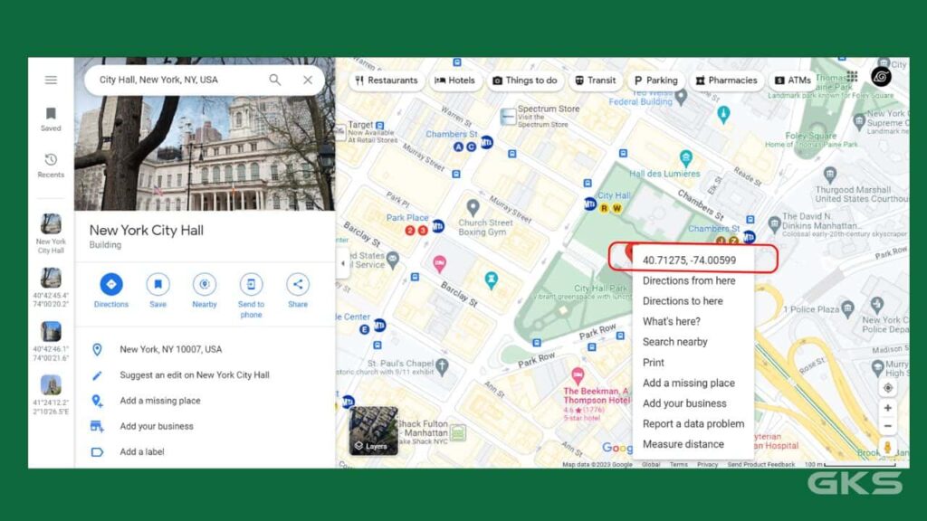 How to use latitude and longitude coordinates in Google Maps | NoypiGeeks