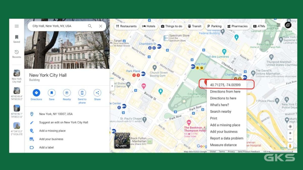 How to use latitude and longitude coordinates in Google Maps | NoypiGeeks