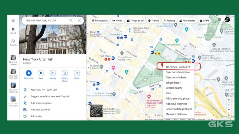 How to use latitude and longitude coordinates in Google Maps | NoypiGeeks