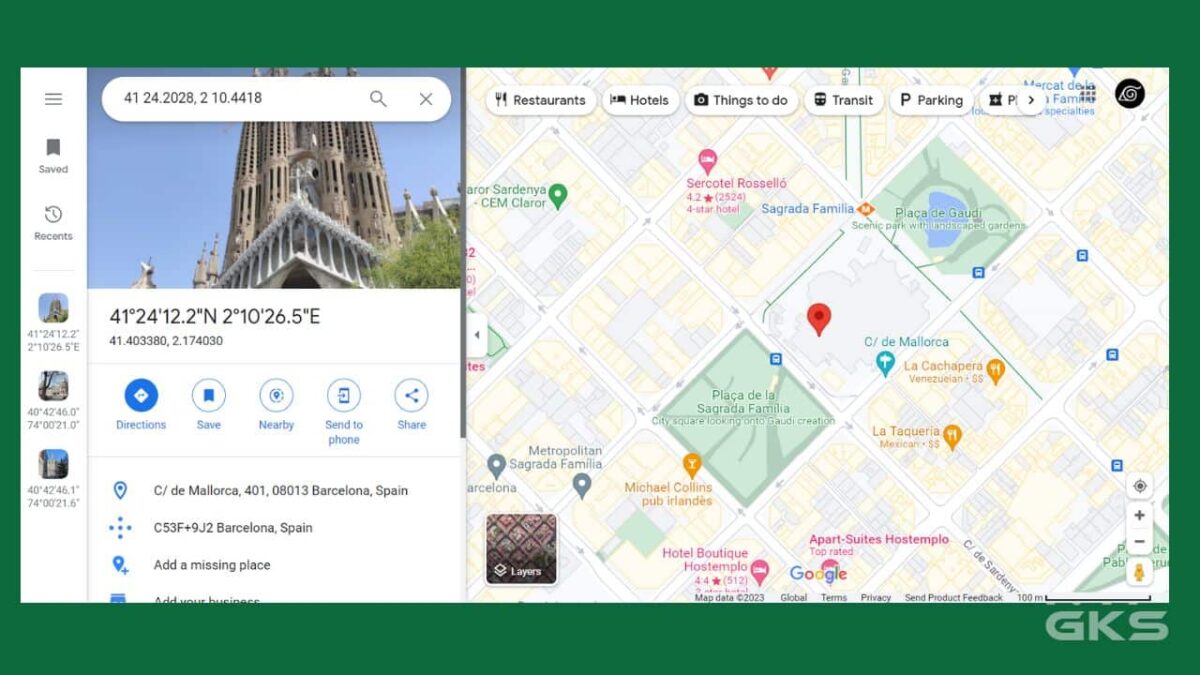 How to use latitude and longitude coordinates in Google Maps | NoypiGeeks