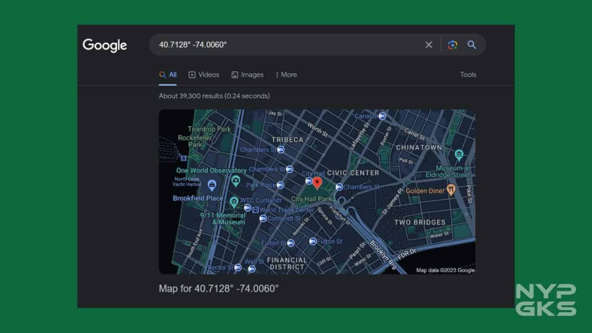 How to use latitude and longitude coordinates in Google Maps | NoypiGeeks