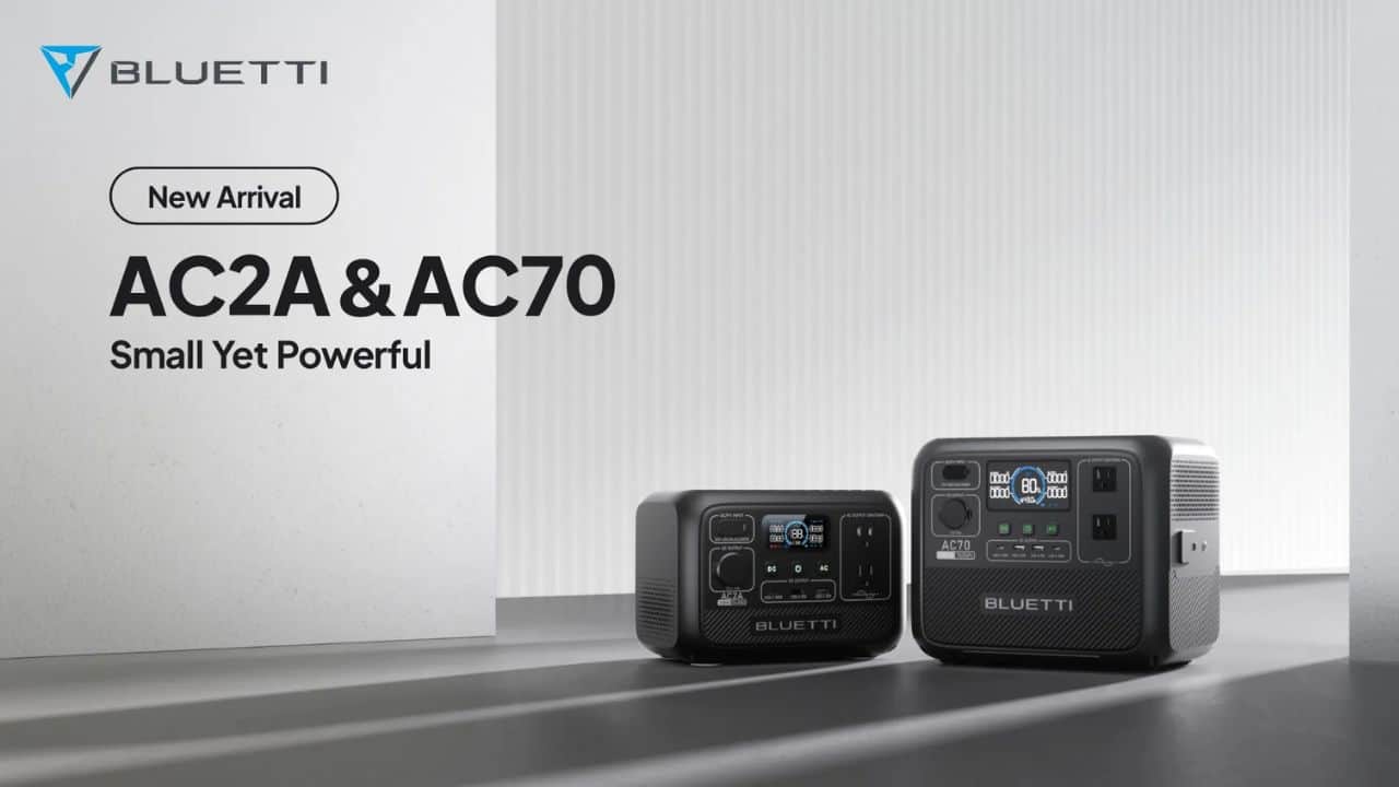 BLUETTI launches new AC70 and AC2A portable generators | NoypiGeeks
