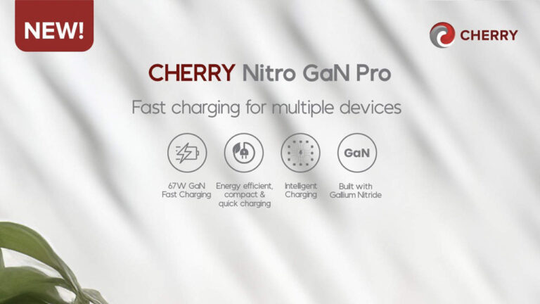 CHERRY Nitro GaN Pro 67W charger now available | NoypiGeeks