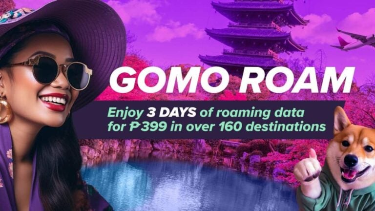 GOMO Roam now available in over 160 destinations | NoypiGeeks