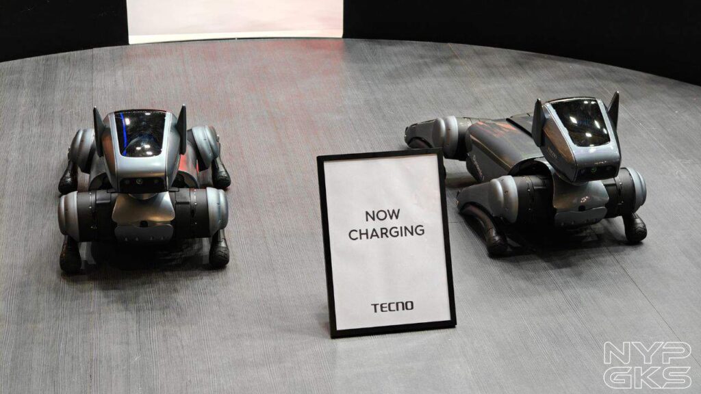 TECNO Dynamic 1 Robotic Dog showcased at MWC 2024 | NoypiGeeks