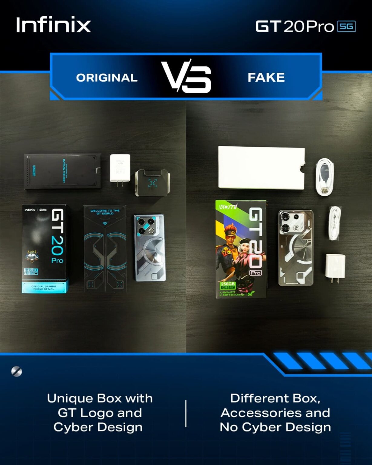 Here's how you can tell if an Infinix GT 20 Pro is fake or original ...