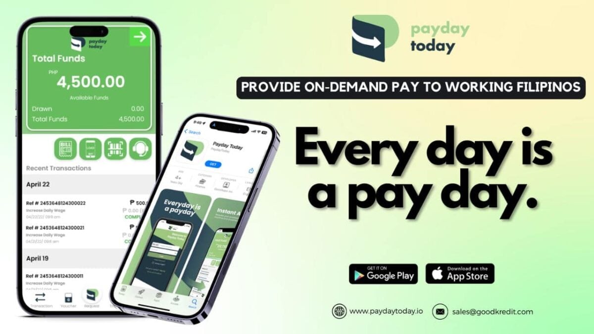 Pinoy startup 'Payday Today' lets employees get their earned money in ...