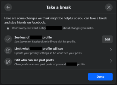How to use the 'Take a Break' feature on Facebook to avoid your toxic ...