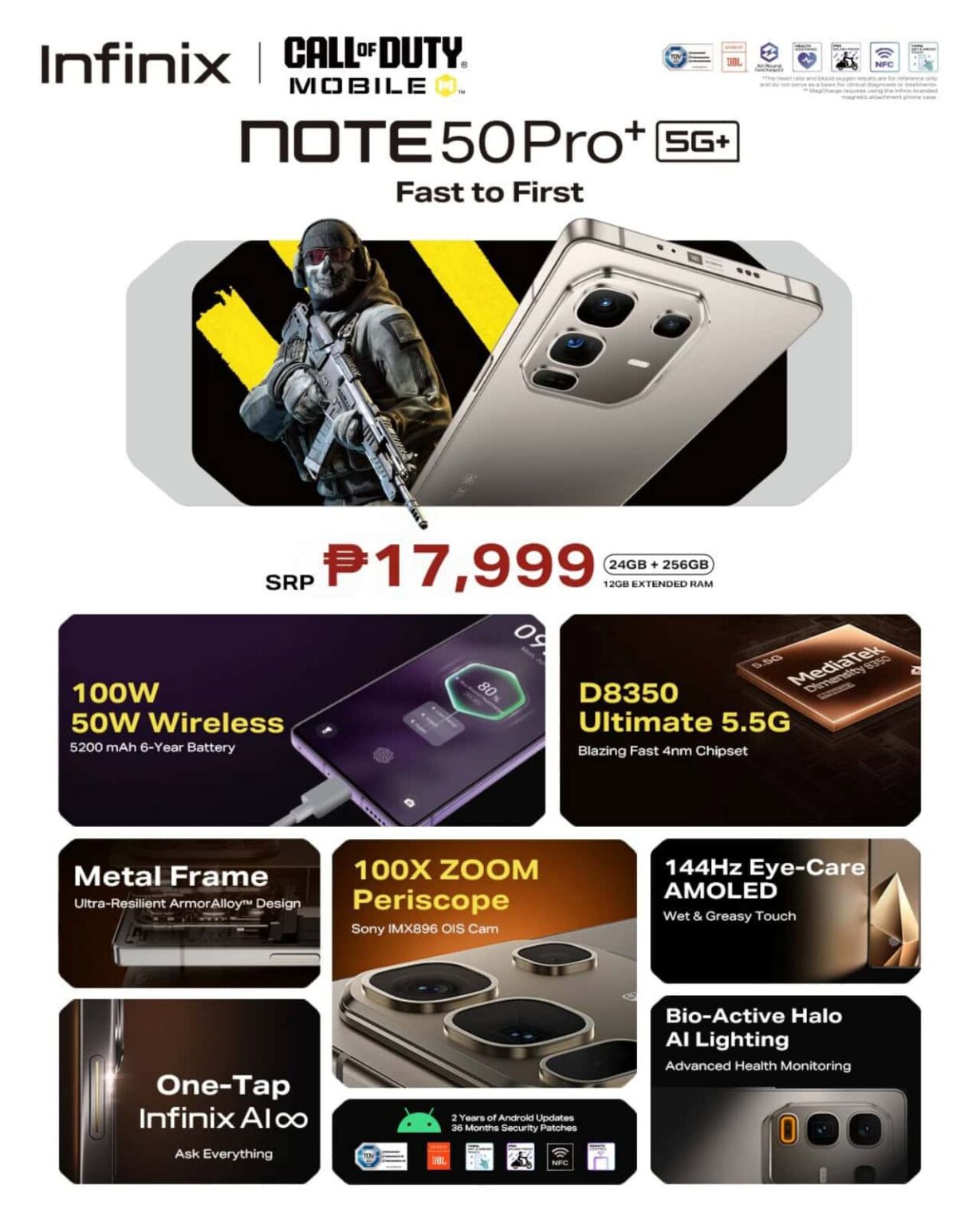 Infinix NOTE 50 Pro Plus 5G now in PH | NoypiGeeks