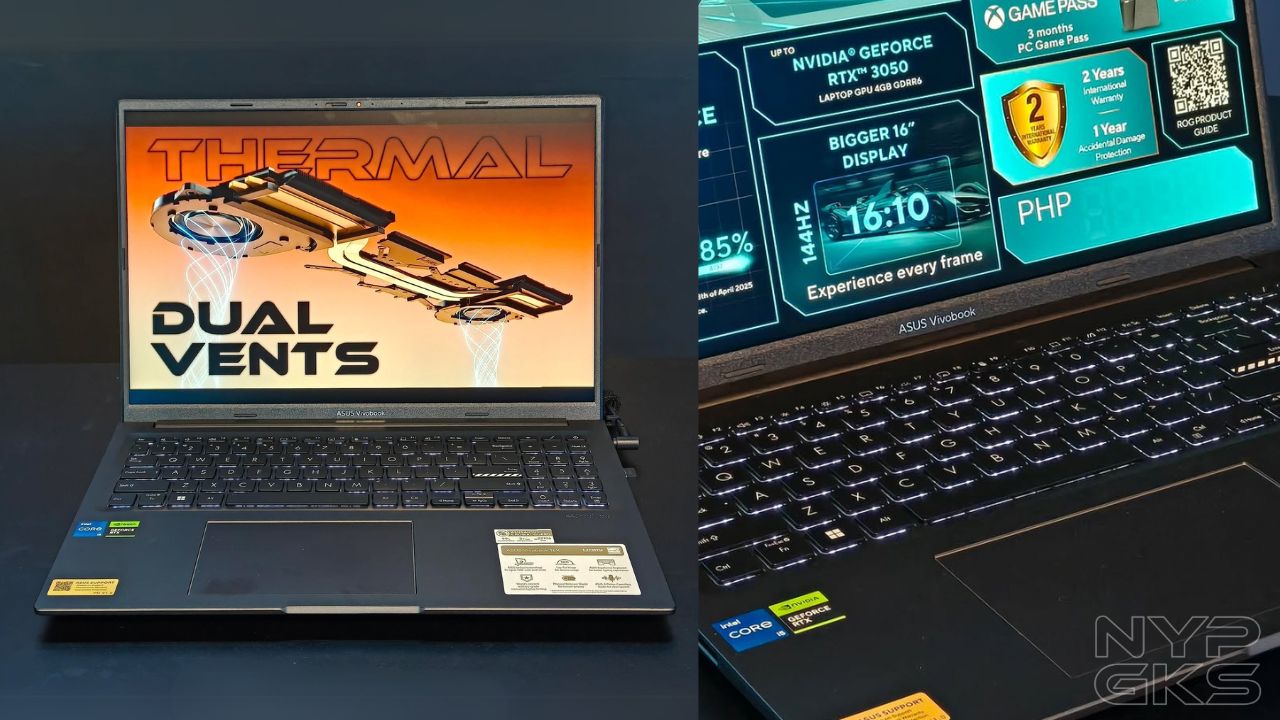 ASUS Gaming X16: Intel Core i5 CPU, RTX 3050 GPU, 144Hz display ...