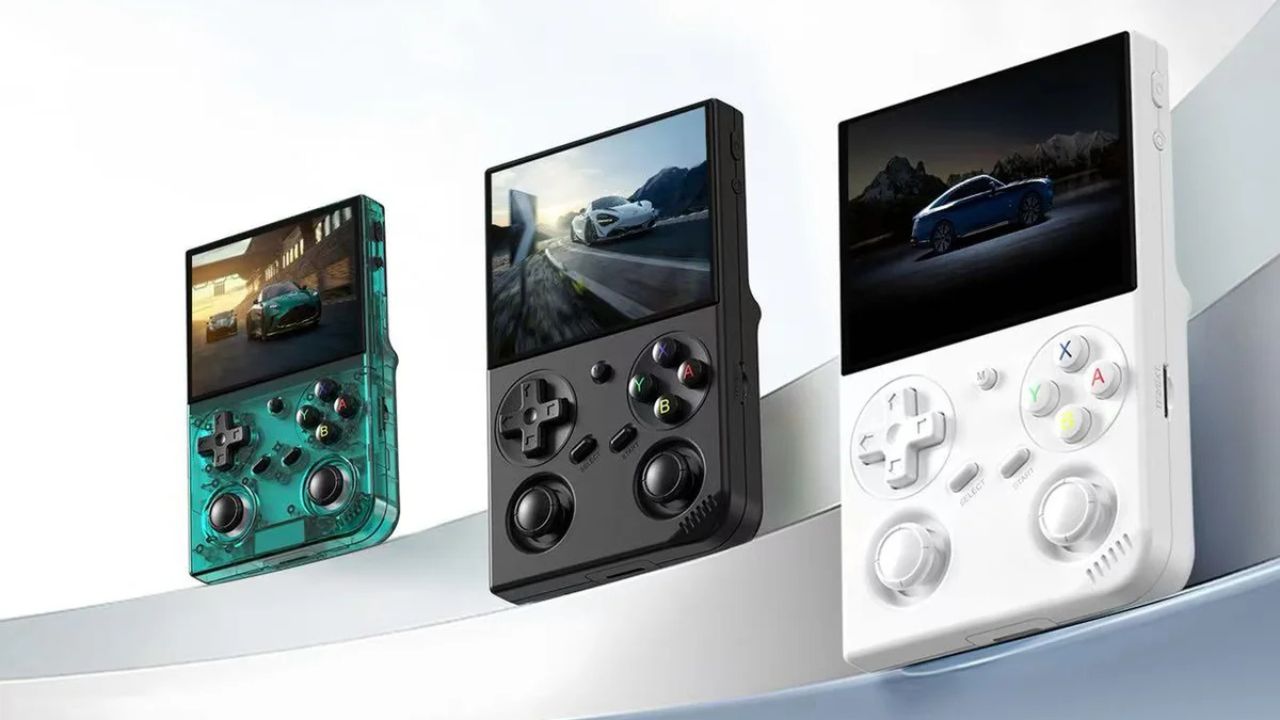 Anbernic RG35XX Pro with dual joystick design now out | NoypiGeeks