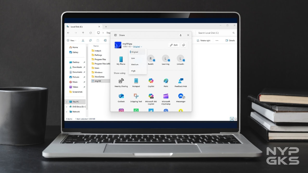 Windows 11 gets built-in image compression feature | NoypiGeeks