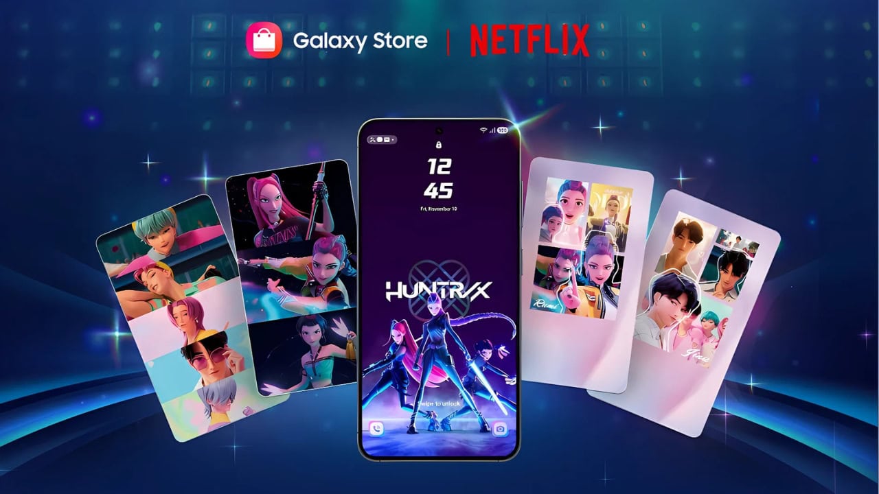 Samsung and Netflix team up for FREE KPop Demon Hunters themes | NoypiGeeks