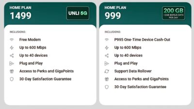 Smart Home WiFi's 5G plans have up to 600Mbps speeds, supports up to 40 ...