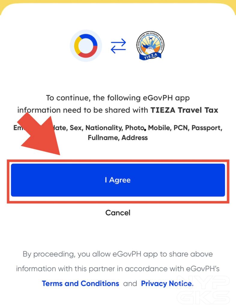 How to pay travel tax online using the eGovPH app | NoypiGeeks