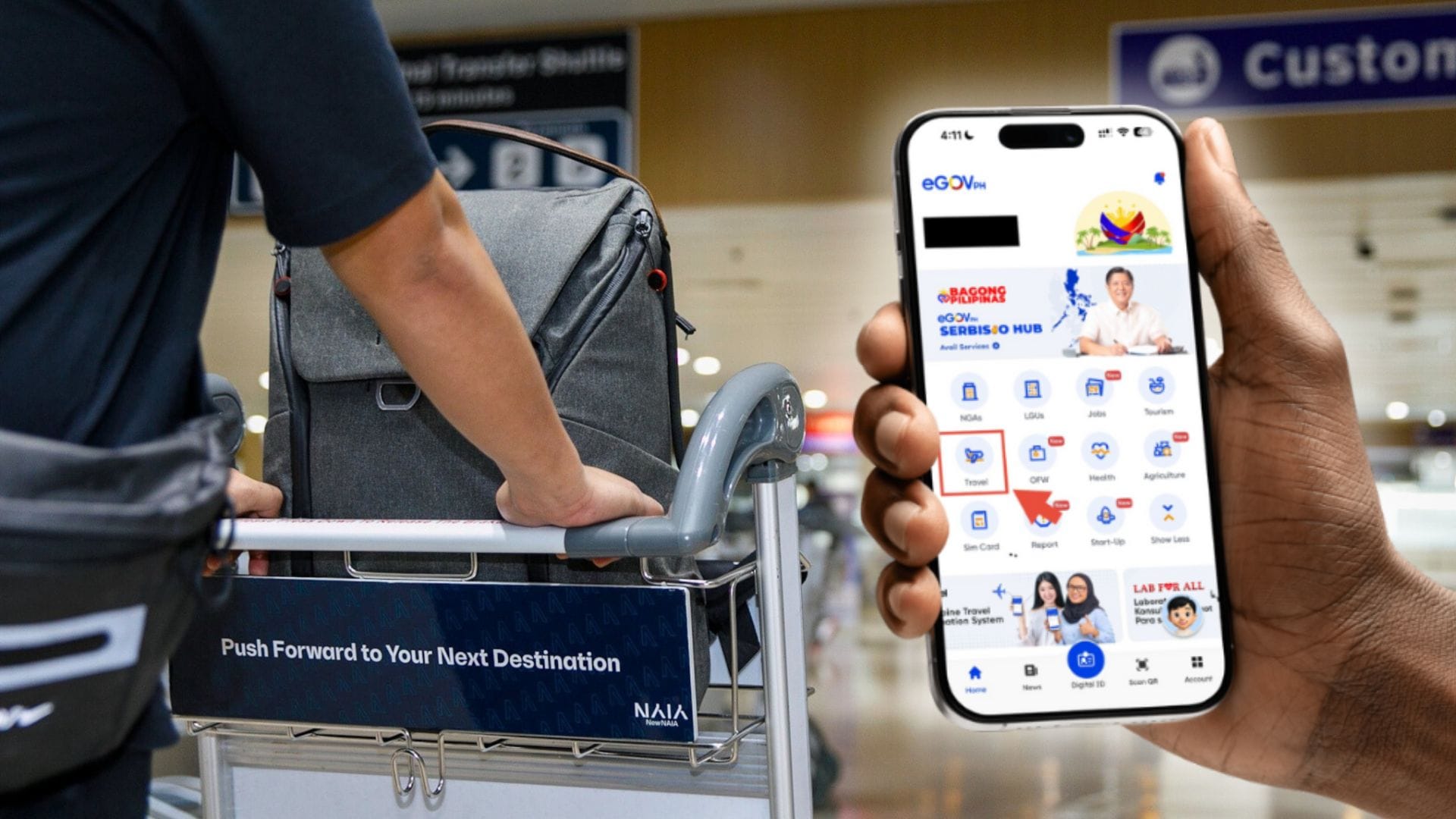 How to pay travel tax online using the eGovPH app | NoypiGeeks
