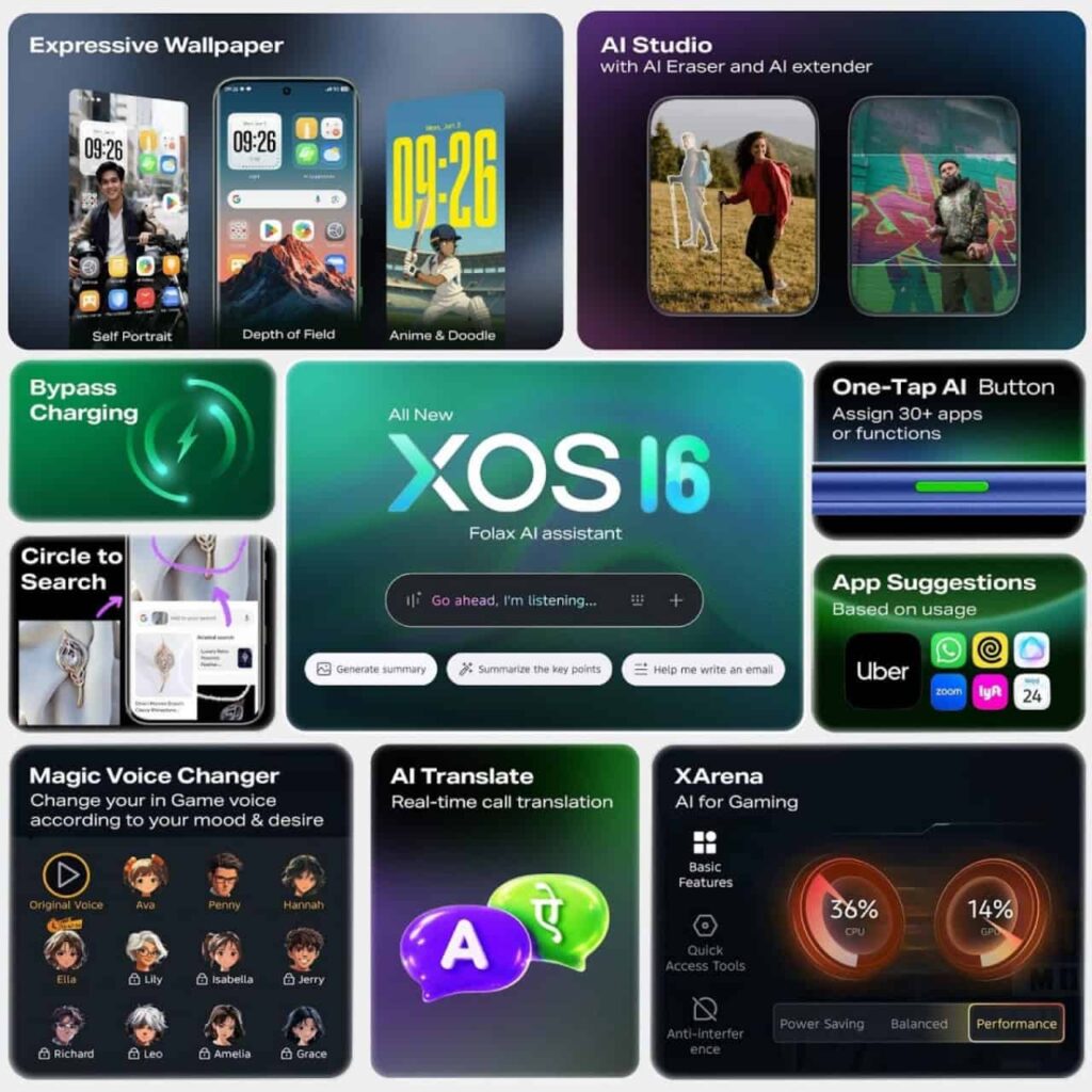 Infinix XOS 16 new features and supported devices | NoypiGeeks