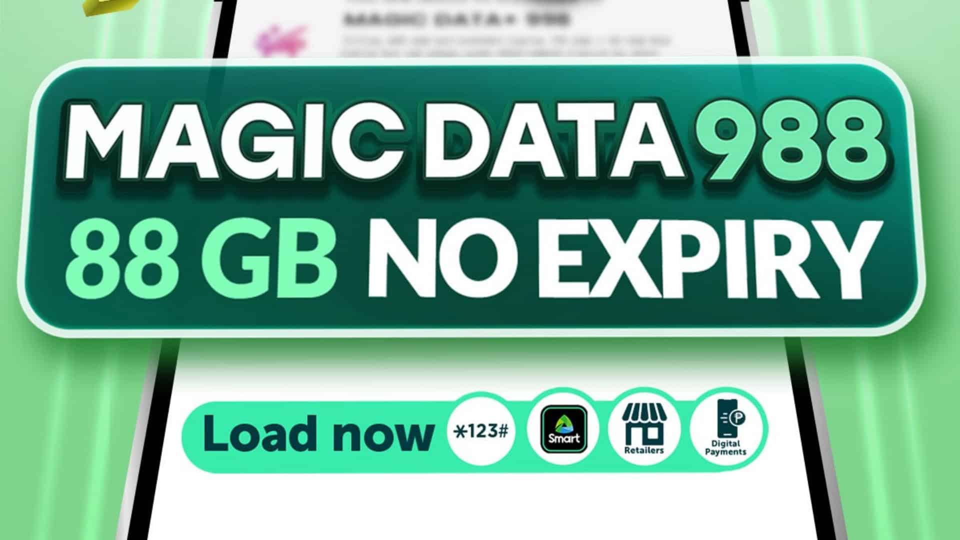 Smart Magic Data 988 with 88GB no-expiry data unveiled | NoypiGeeks
